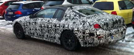 BMW 6 coupé siktad i Sverige