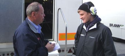 Marcus hos Brawn GP - Good job!