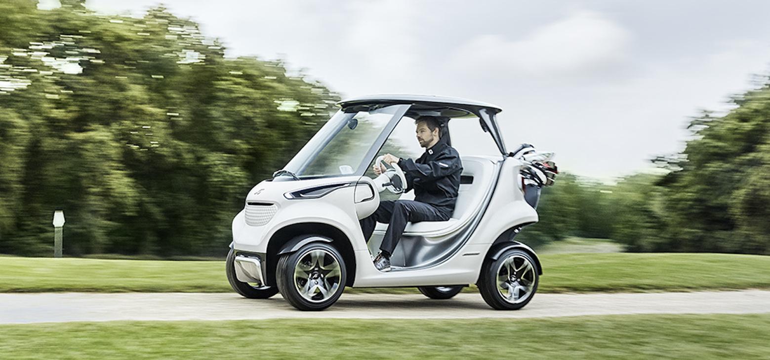 Fore! Mercedes lyxiga golfbil får oss att längta ut till banan