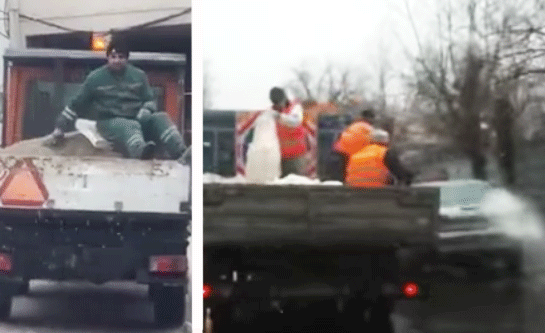 Stockholm kan pusta ut – sandbilen är här