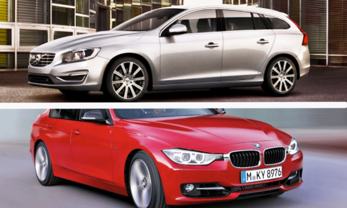 Kör du BMW 3-serie eller Volvo V60?