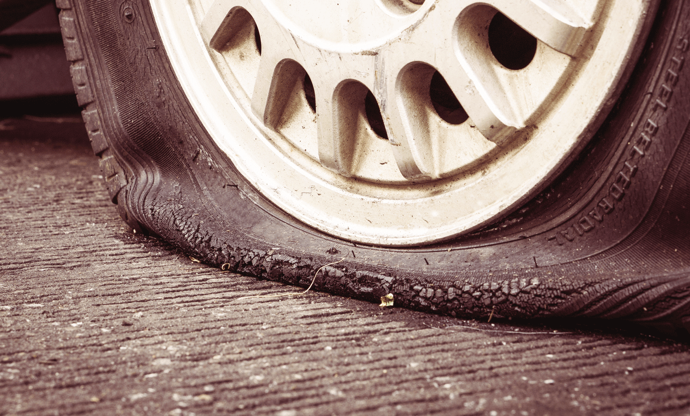 Snabbaste tipset om du får punktering