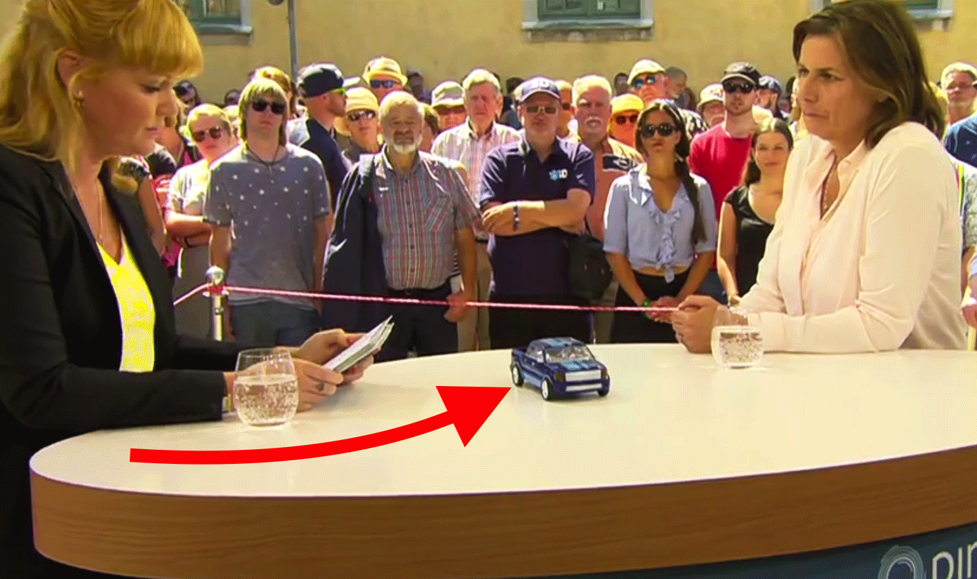 Skandal? Miljöpartiets språkrör har en gammal dieselpickup i hushållet