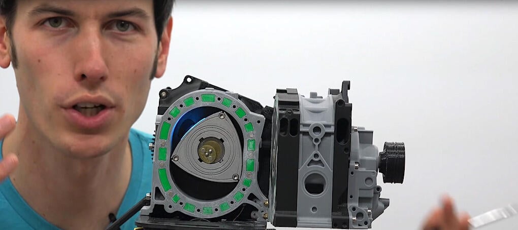 Nu kommer du förstå: Så funkar wankelmotorn