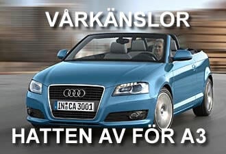 Sverigepremiär för Audi A3 Cab