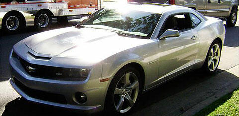 Camaro SS helt omaskerad