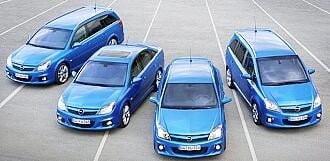 Opel lanserar fyra nya OPC-modeller