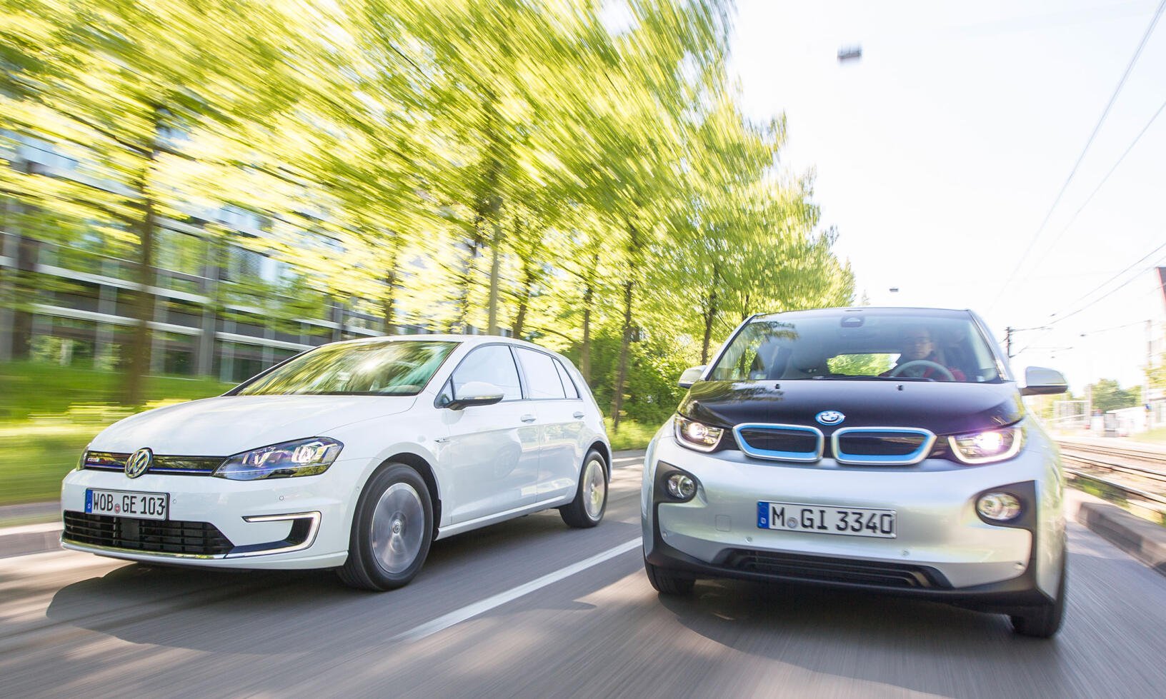 TEST: BMW i3/VW e-Golf: Förnuftets triumf