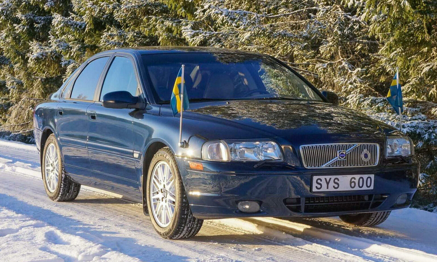 Superlyxig Volvo S80 Executive på auktion – tillhört Refaat El-Sayed