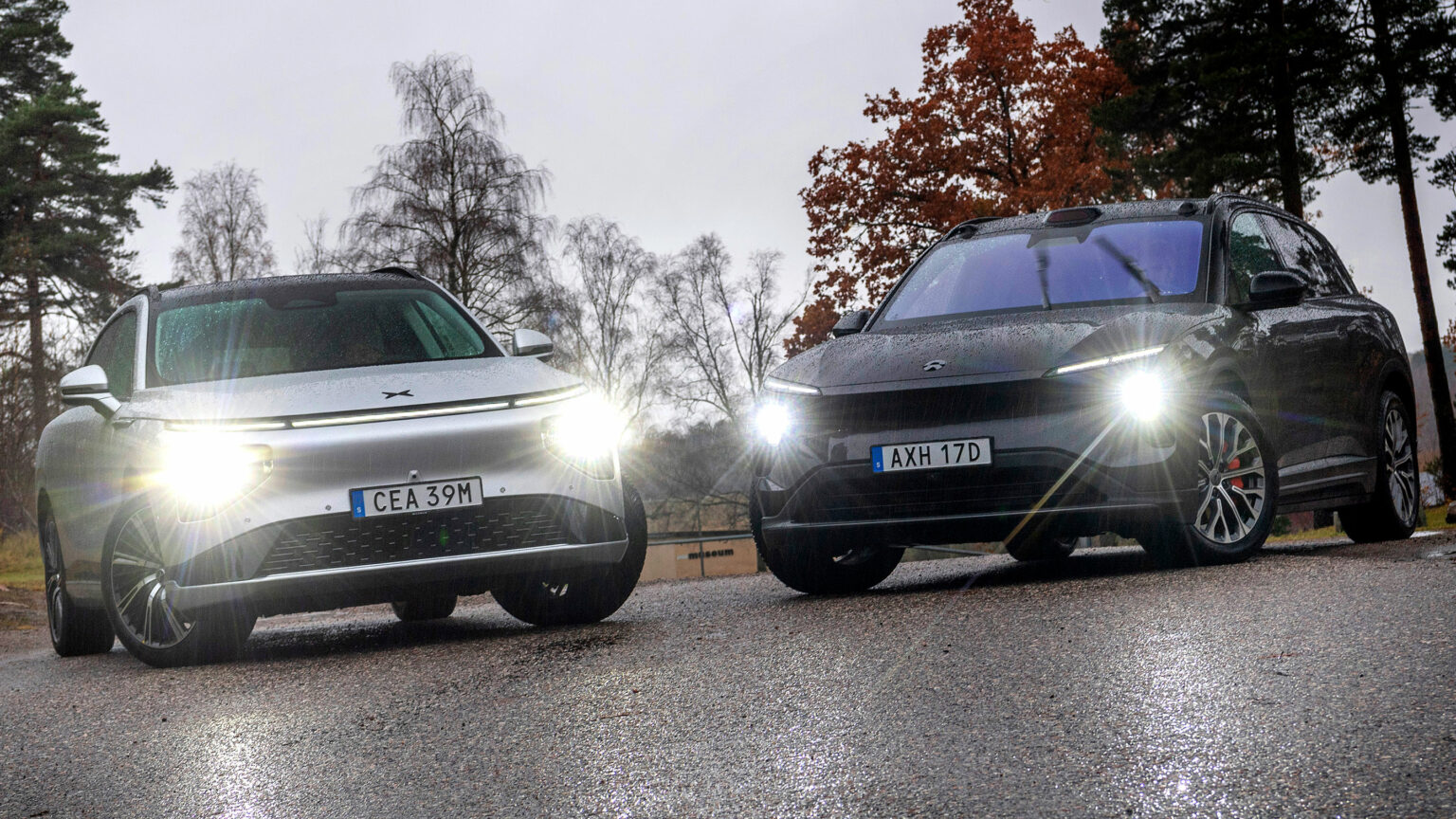 TEST: Nio EL6 möter Xpeng G9