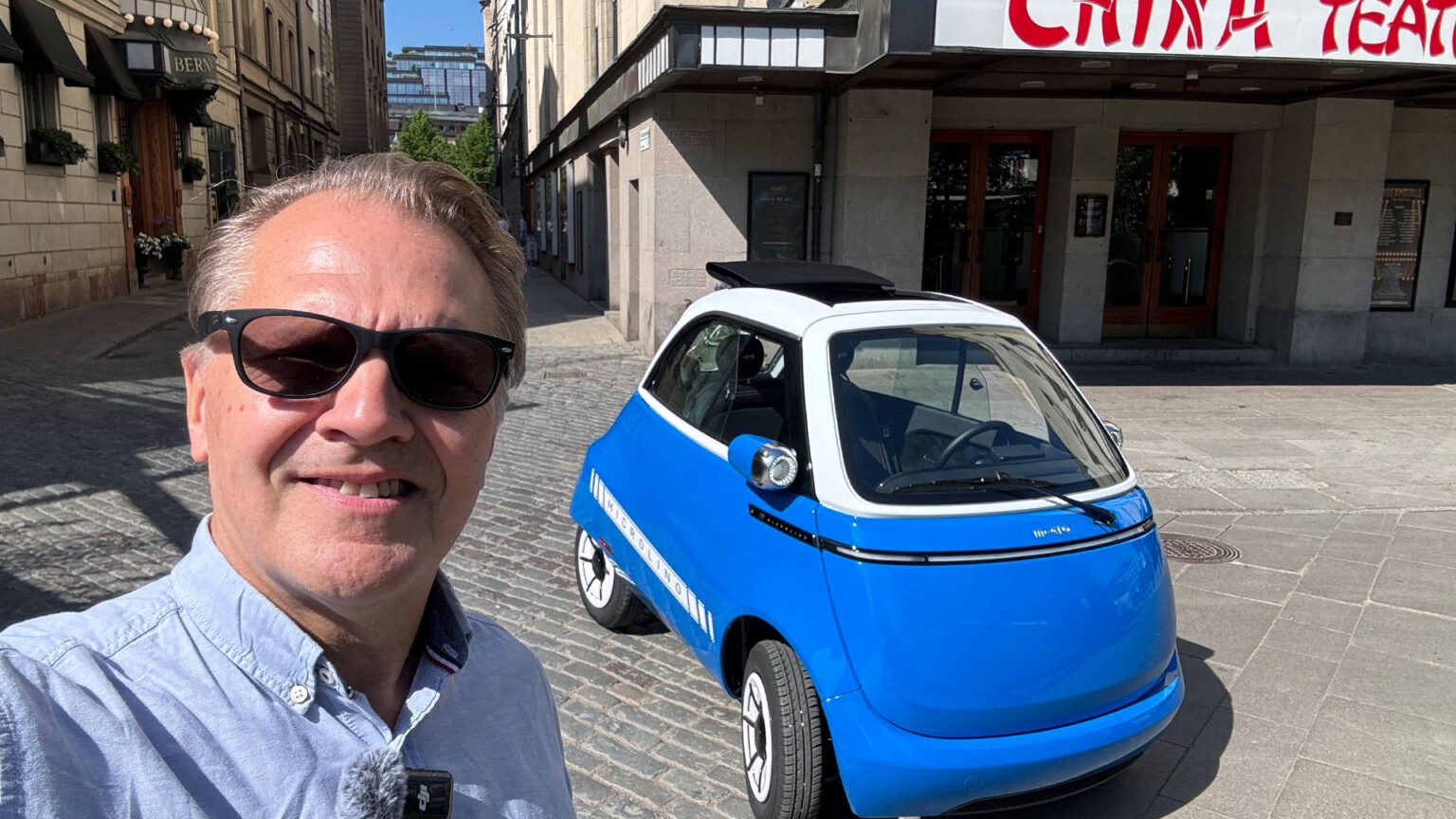 Alrik har provkört sveriges minsta bil!