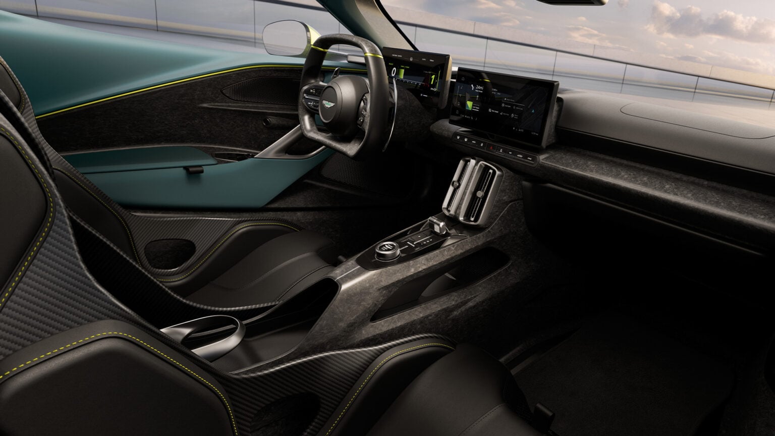 Aston Martins nya bil är en superhybrid med valbar framhjulsdrift