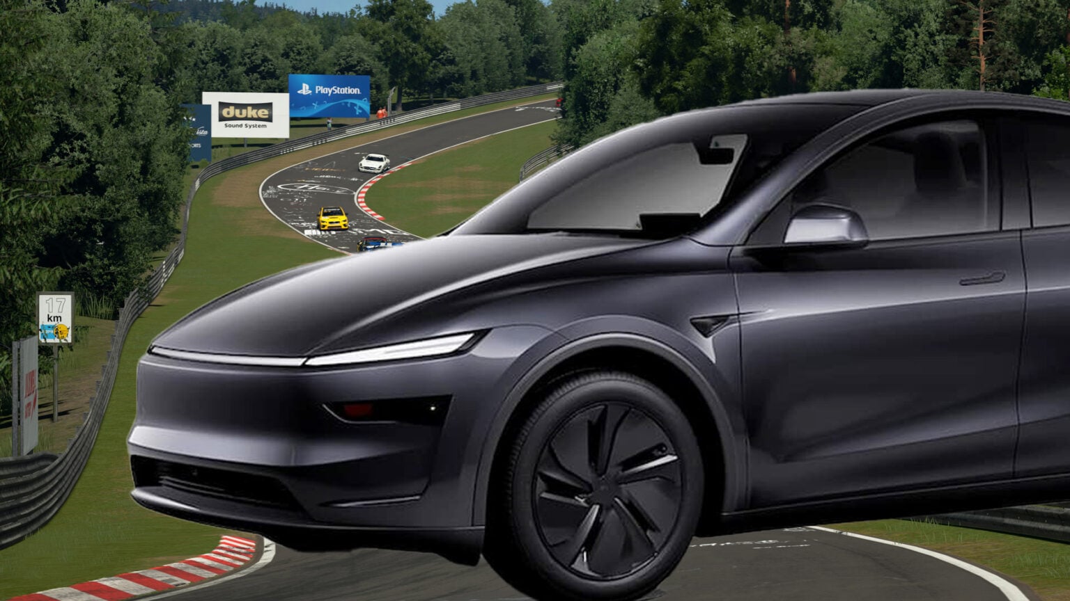 Tesla Model Y Performance testas på Ringen – intressanta detaljer