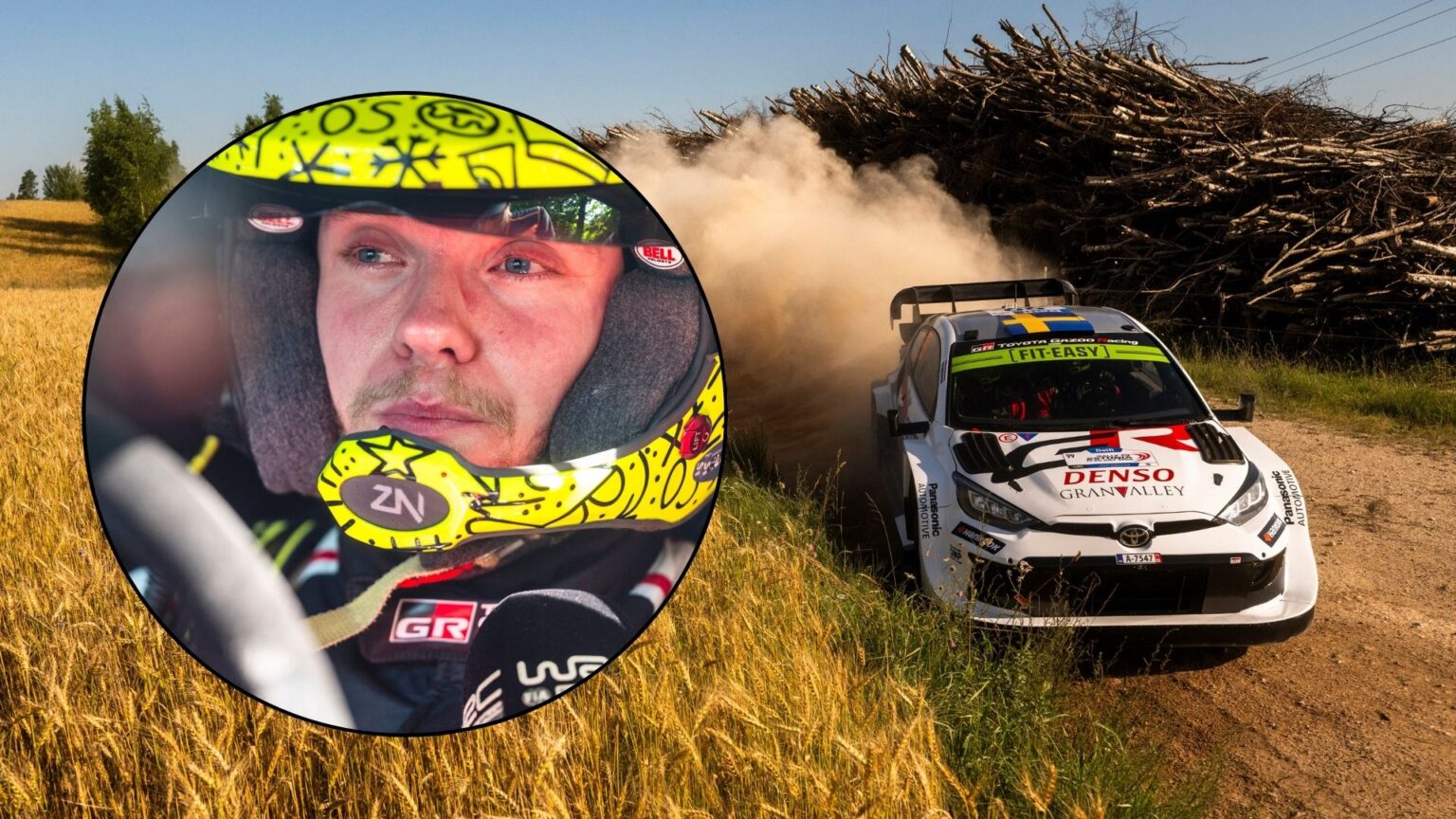 Oliver Solberg i chockseger – vann WRC i Estland med Toyota