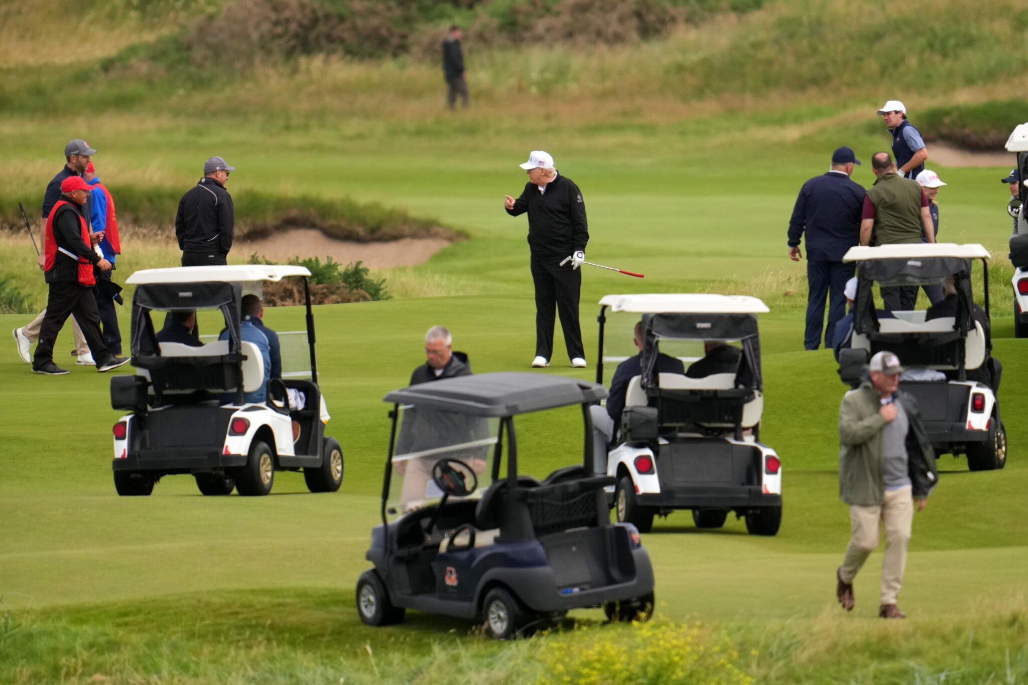 Golf Force One – Trumps nya pansargolfbil